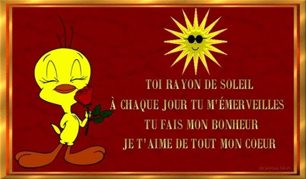 Gratuit Free Tu Es Mon Rayon De Soleil Citation Quote Get