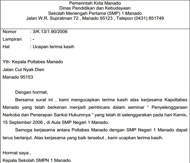 Contoh Format Surat Permohonan Izin Karya Wisata Beserta Surat Izin