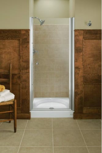 Frameless Glass Kohler K 702406 L Sh Fluence Frameless Pivot Shower