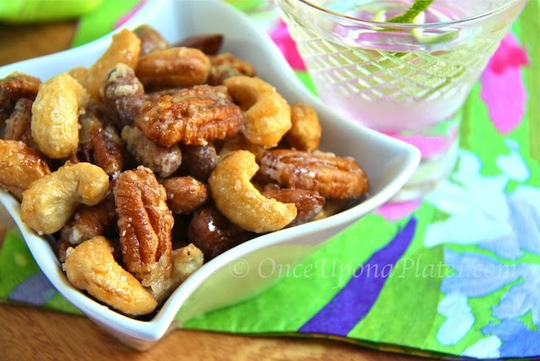 Once Upon A Plate The Recipes Sweet And Salty Mixed Nuts