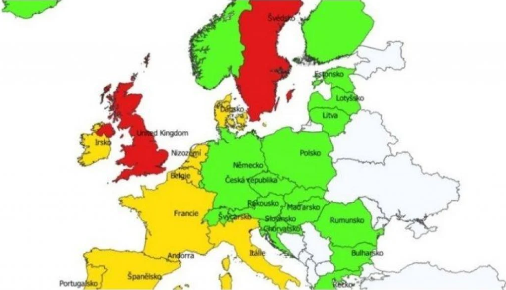 Karta Evrope Sa Drzavama Najveći Gradovi Evrope Mapa Evropa Karta