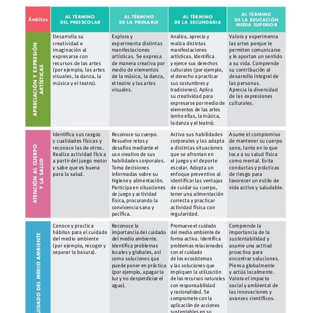 Sintético 101 Foto Cuadro Comparativo Del Plan De Estudios 2011 Y El