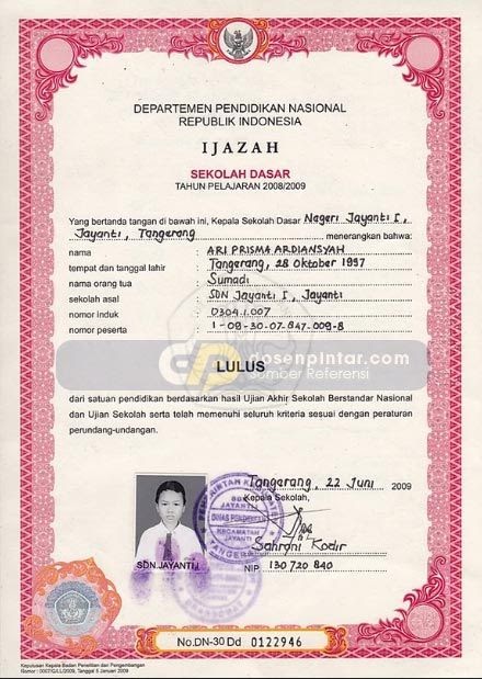 Penulisan Nomor Ijazah Yang Benar Kuesioner Atau Imagesee