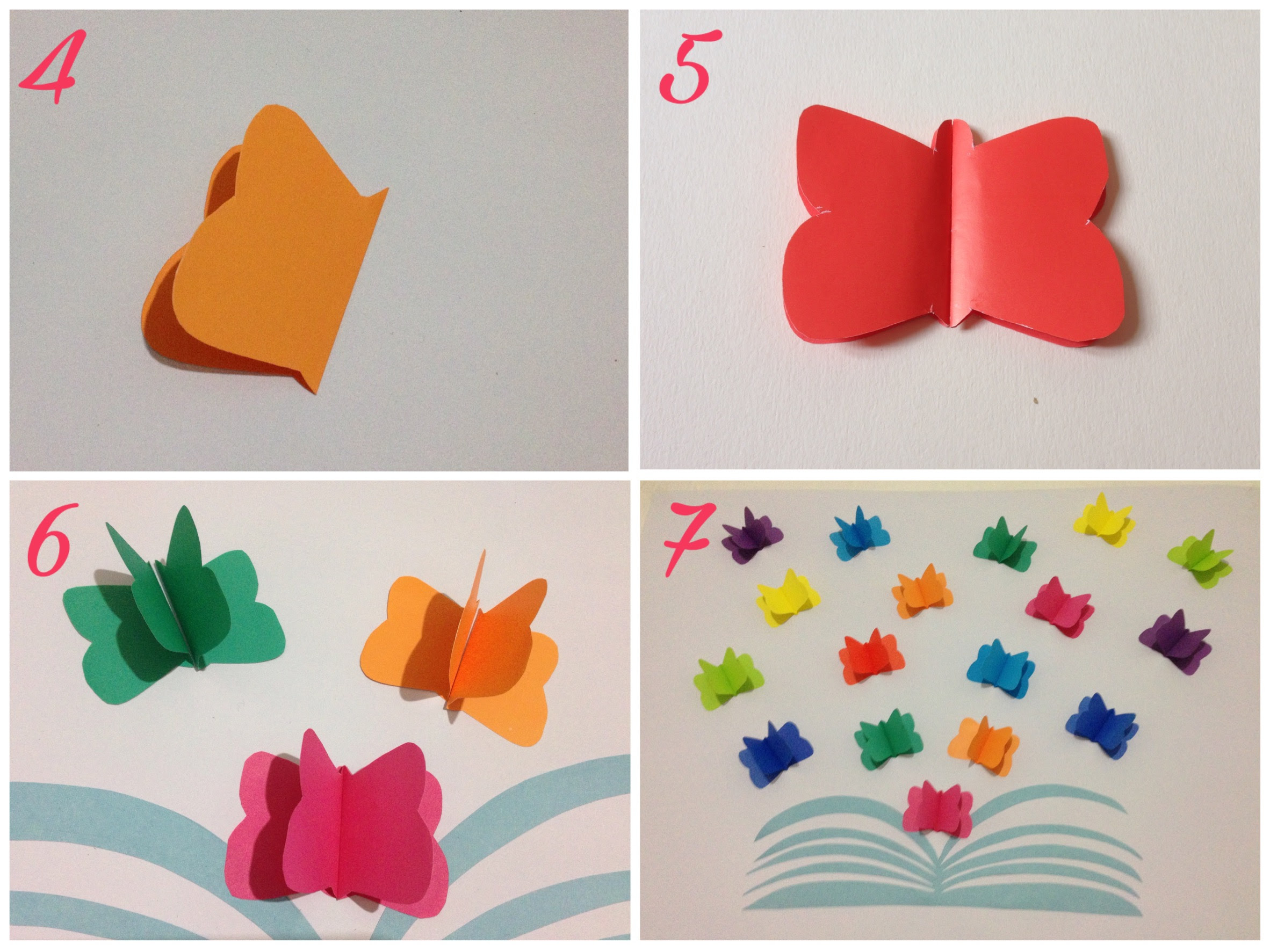 Thedarlingbakers Tutorial Membuat Kupu Kupu Dari Kertas Origami My