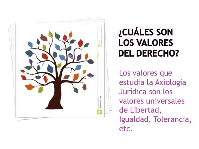 Anoxologia Juridica Que Son Los Valores En El ámbito Del Derecho