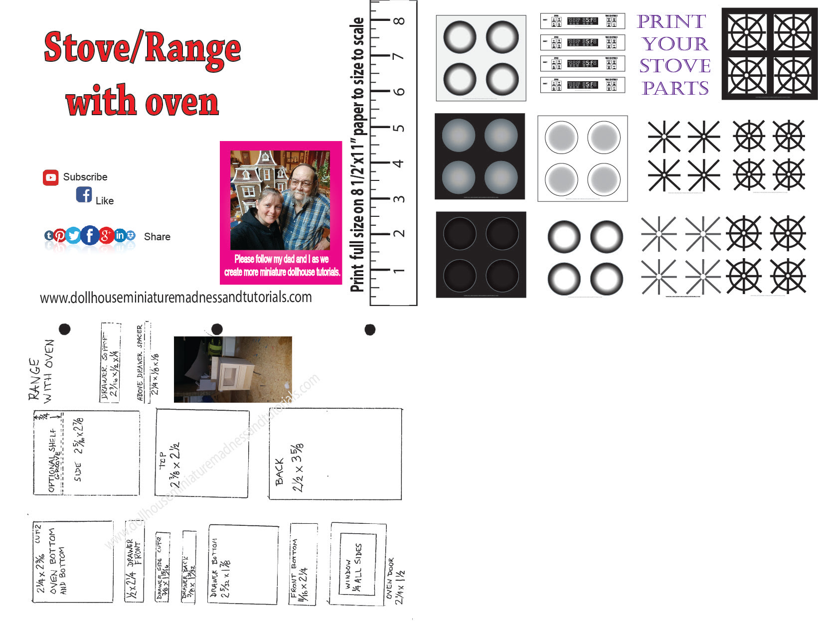 1 12 Scale Free Printables Printable Templates