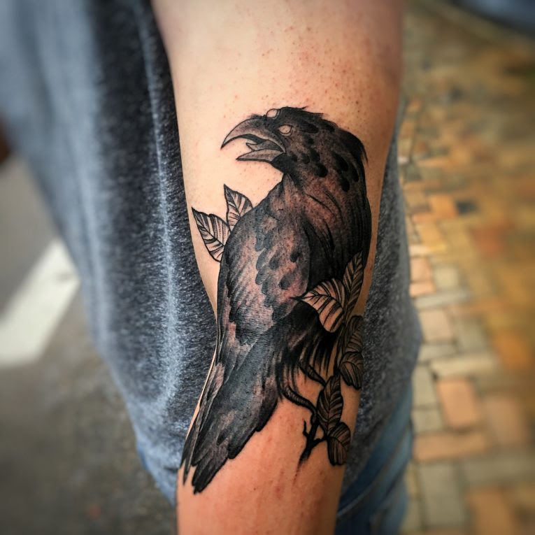 75 Best Raven Tattoo Designs All Meanings 2019 Hd Tattoo Design Ideas