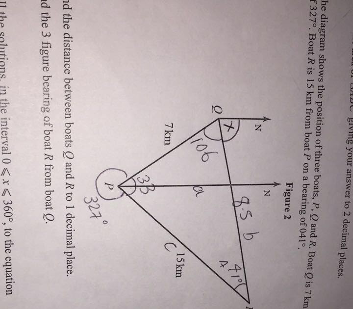 11 Bearings Trigonometry Worksheet With Answers ~ Dr Worksheets