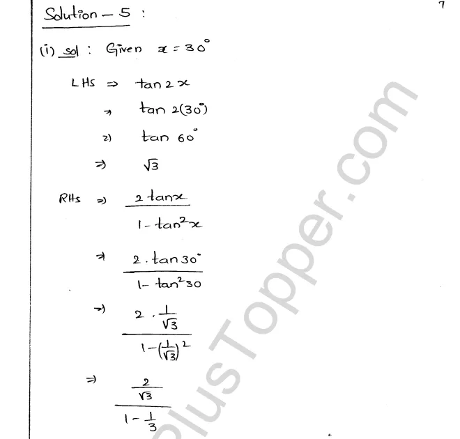 Trigonometric Ratios Class 9 Icse Math Is Fun