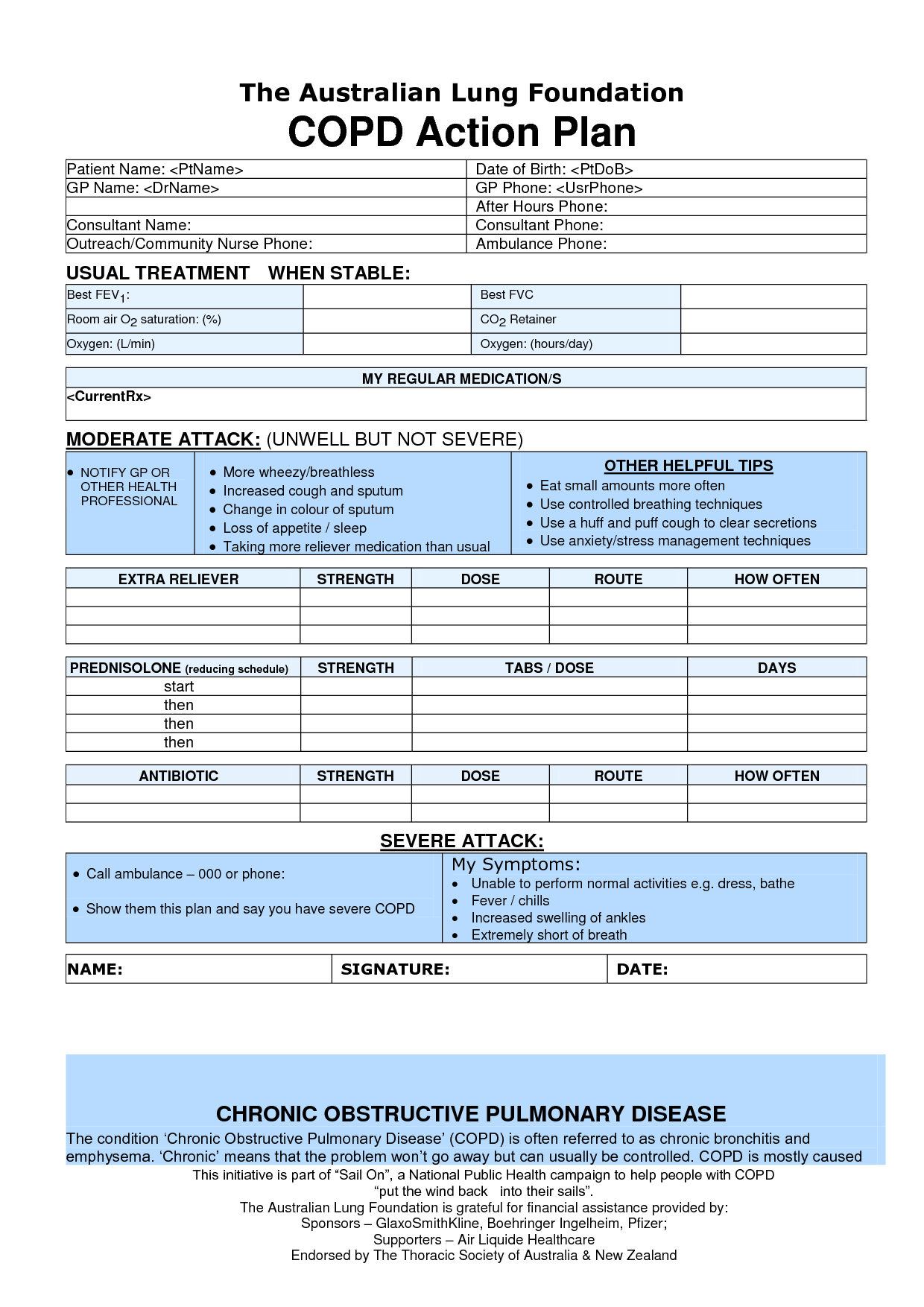 Nanda Nursing Care Plans Copd