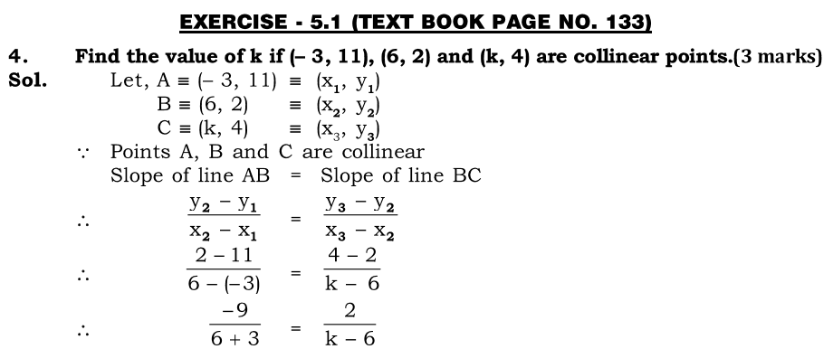 Omtex Classes Other Important Sums Related To Slope Of The Line