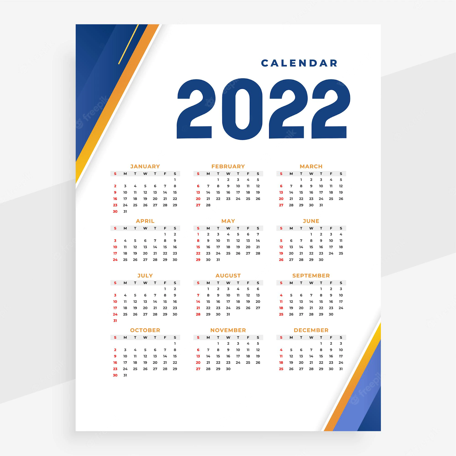 11 Macam Bentuk Desain Kalender Menarik Yang Multiguna Maxipro