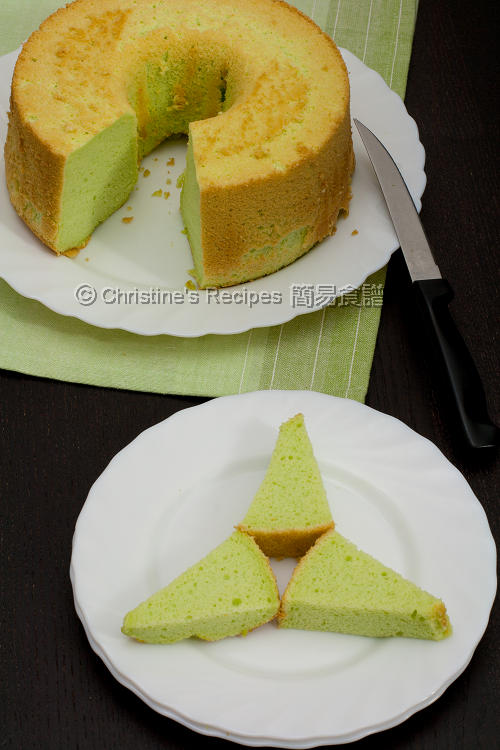Pandan Chiffon Cake Christines Recipes Easy Chinese Recipes