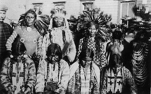 Cree Group 1888 Indigenous People Native Americans Aboriginal