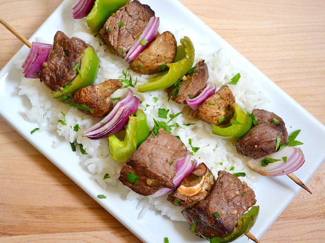 Balsamic Beef Kebabs Budget Bytes