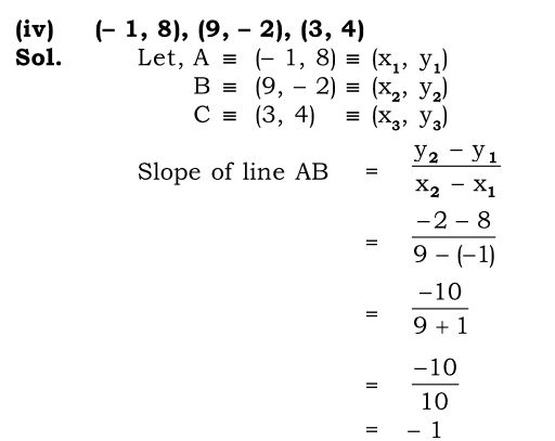 Omtex Classes Other Important Sums Related To Slope Of The Line