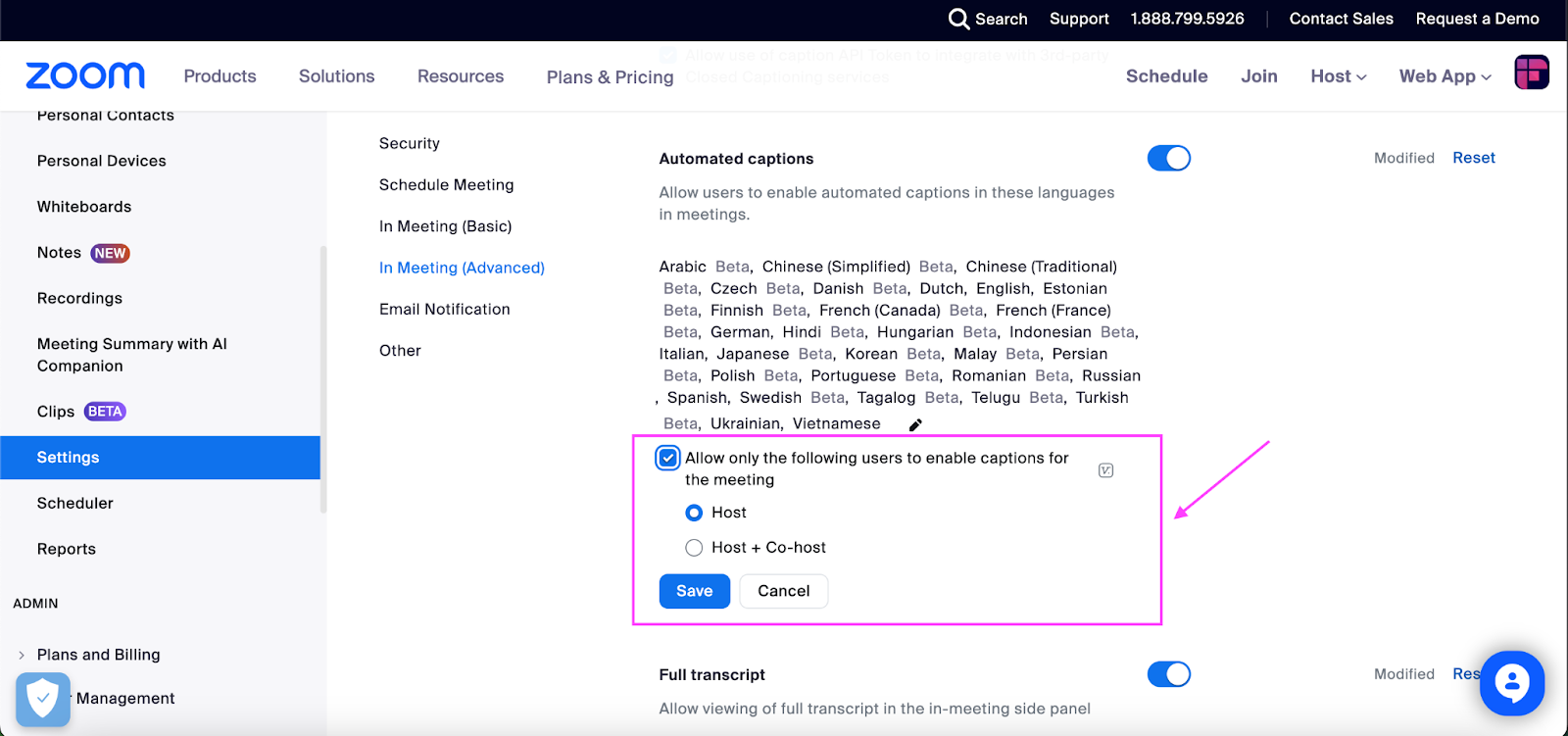 How To Generate Zoom Meeting Transcripts