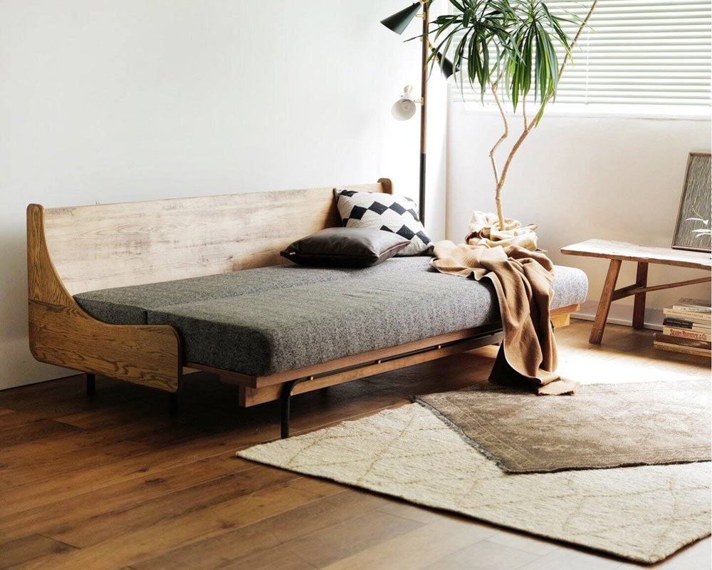 ジャーナルスタンダードファニチャー｜journal Standard Furniture Habitat Sofa Bed Gray