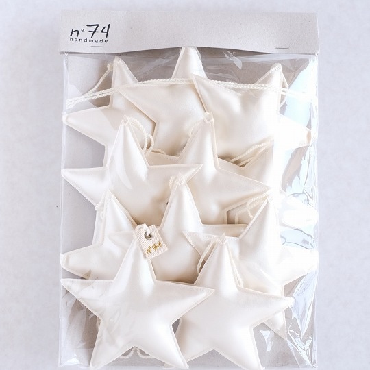 Numero74 Mini Star Garland Iridescent Cream ヌメロ74ミニスターガーランド クリーム