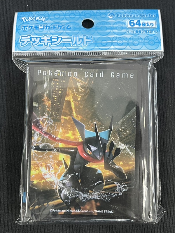 ポケモンカードゲーム デッキシールド かがやくゲッコウガ【未開封】 サプライポケカサプライデッキシールド Bee本舗