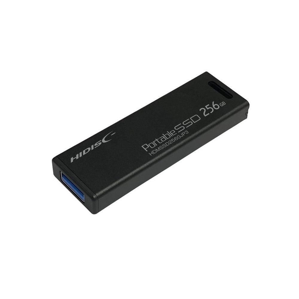 Hidisc Usb32 Gen2対応データ録画用 Ministickポータブルssd 256gb Hdmssd256gjp3r