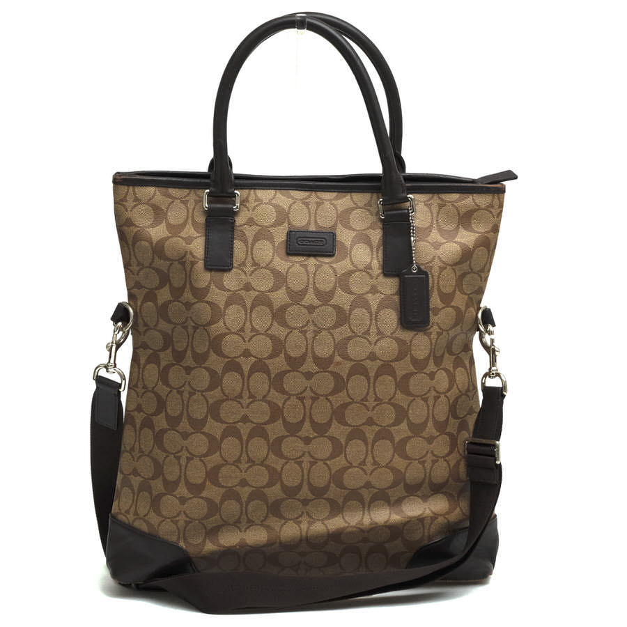 Coach F71103 Heritage Signature Foldover Tote ヘリテージ フォールドオーバー コーチ