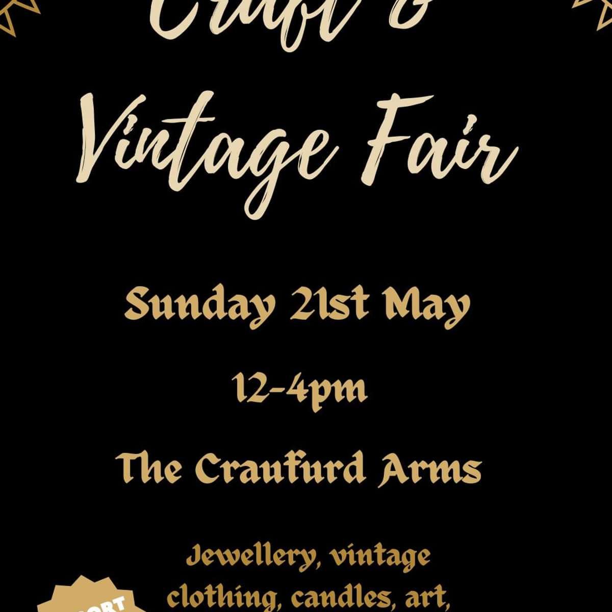 Craft And Vintage Fair At The Craufurd Arms Milton Keynes On 21 May 2023