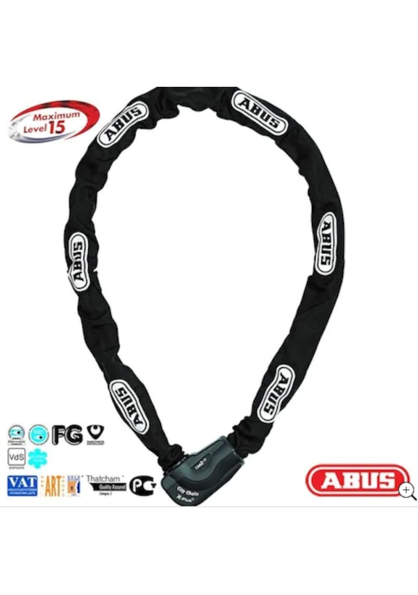 Abus Granit Citychain X Plus 1060 Zincir Kilit 140 Cm N113572