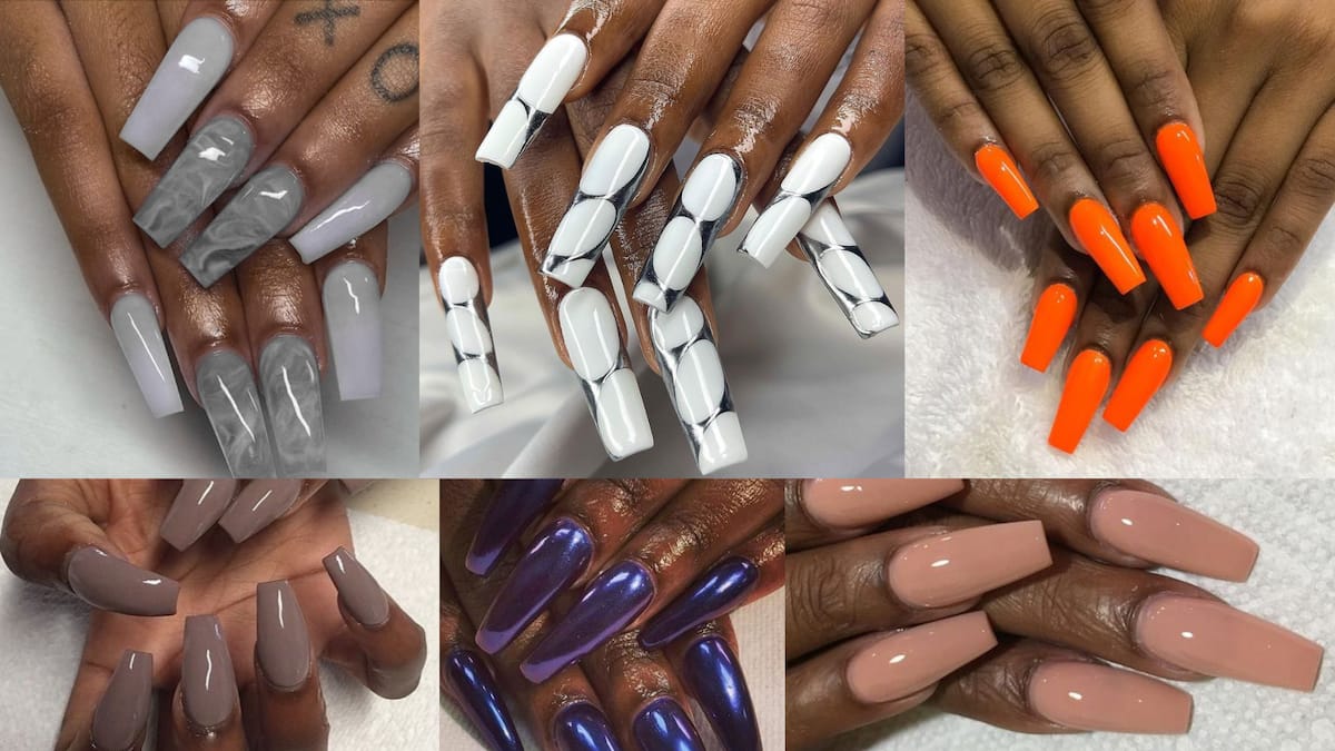 Top 50 Amazing Coffin Nails On Black Skin Ideas For 2023 Za