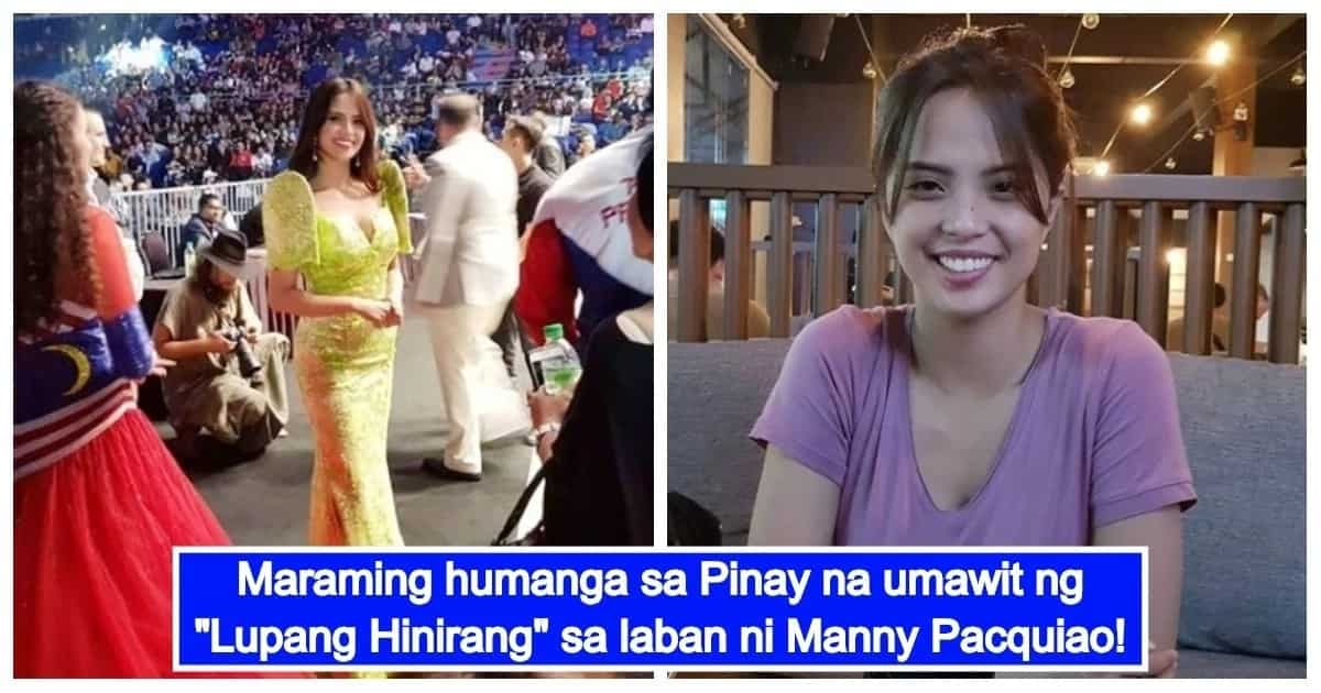 Pinay Who Sang ‘lupang Hinirang In Manny Pacquiao Fight In Malaysia