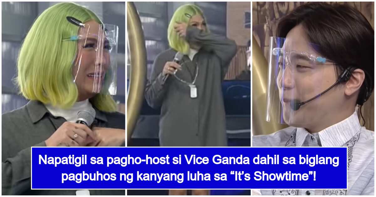 Vice Ganda Breaks Down In Tears While Hosting ‘its Showtime Kamicomph