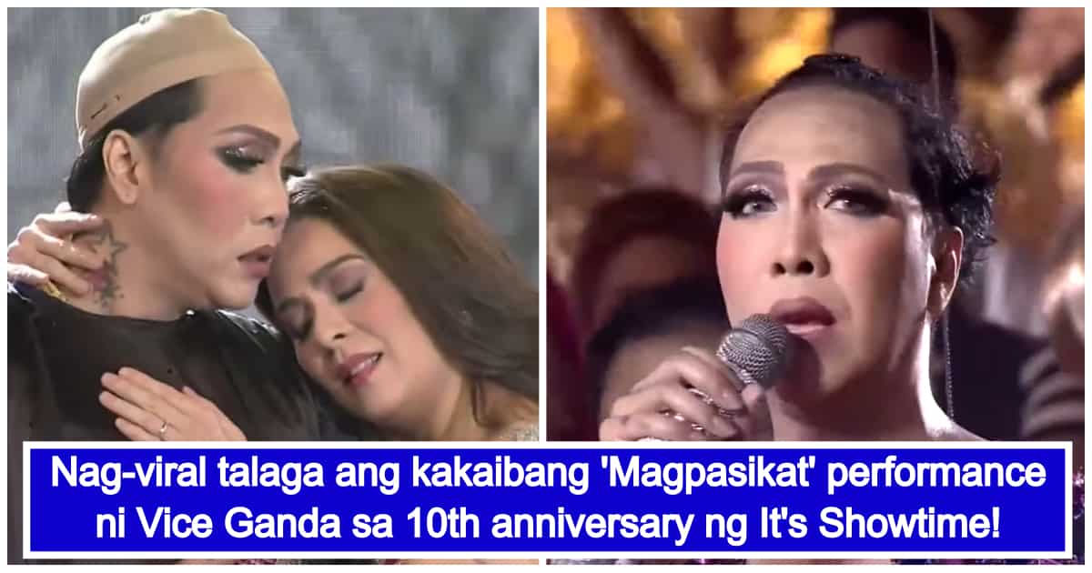 Vice Ganda Removes Wig For His Unkabogable Magpasikat Performance