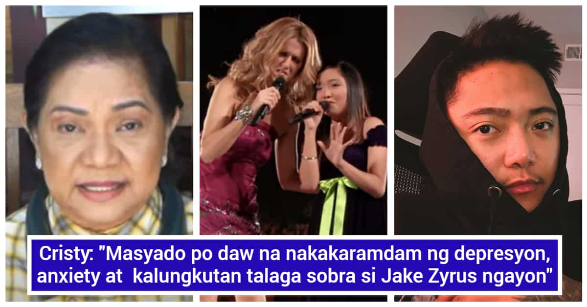 Jake Zyrus Labis Na Nalungkot Sa Pagkakaroon Ng Sakit Ni Celine Dion