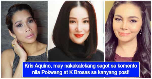 Kris Aquino Reacts To Pokwang And K Brosas Comments On Her Viral Post