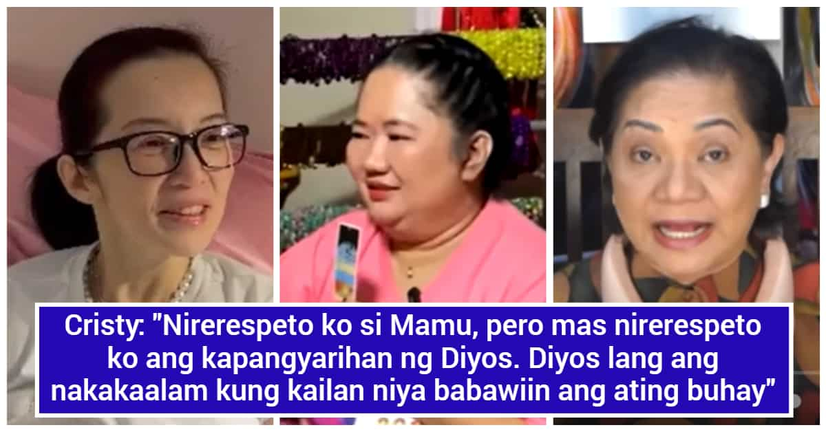 Cristy Fermin Sa Umanoy Nakita Ni Mamu Kay Kris Aquino Kinikilabutan