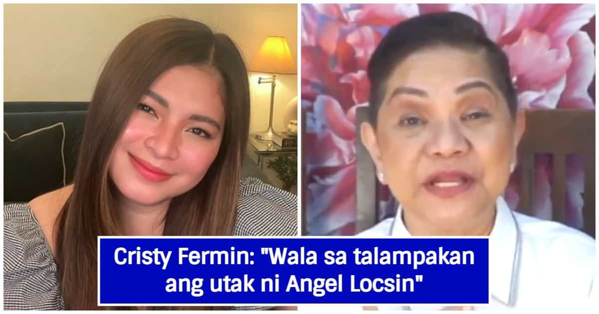 Angel Locsin Muling Pinuri Ni Cristy Fermin Ang Utak Niya Nasa