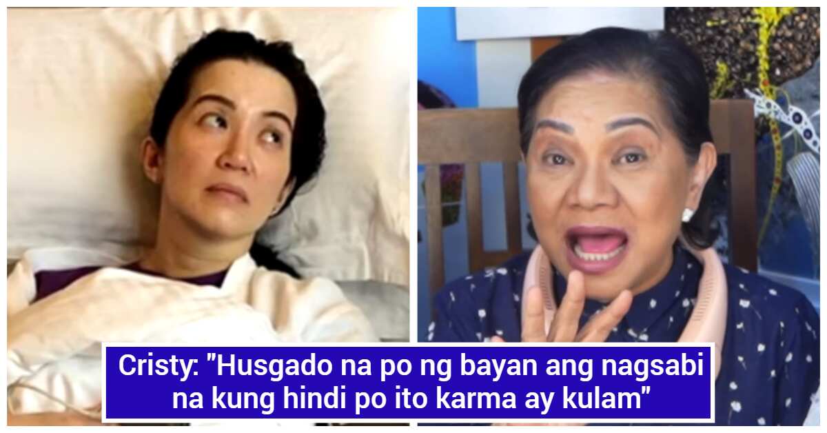 Cristy Fermin Naalarma Sa Mga Nasabi Ng Bashers Ni Kris Aquino Karma