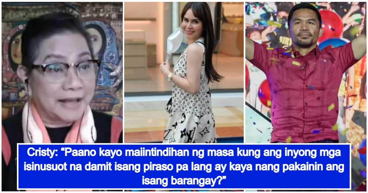 Cristy Fermin Sinabing Dapat Pang Masa Na Ang Posts Ni Jinkee Para Sa