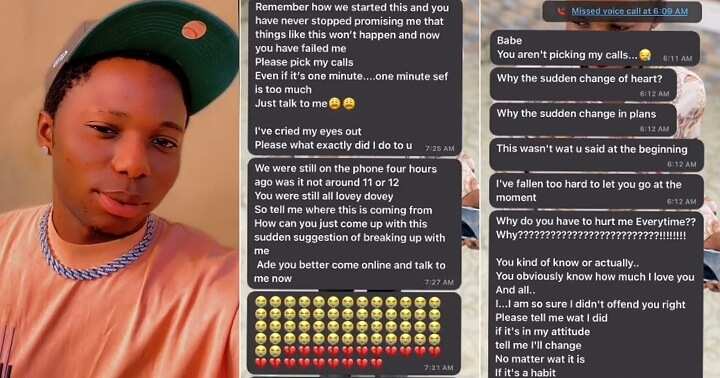 “shes Truly In Love” Man Leaks Messages Girlfriend Sent To Him After