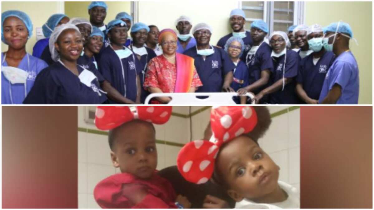 Nigerian Doctors Successfully Separate Conjoined Twins In Abuja Legitng