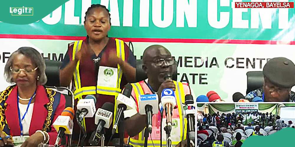 Breaking Inec Adjourns Collation Of Bayelsa Governorship Election