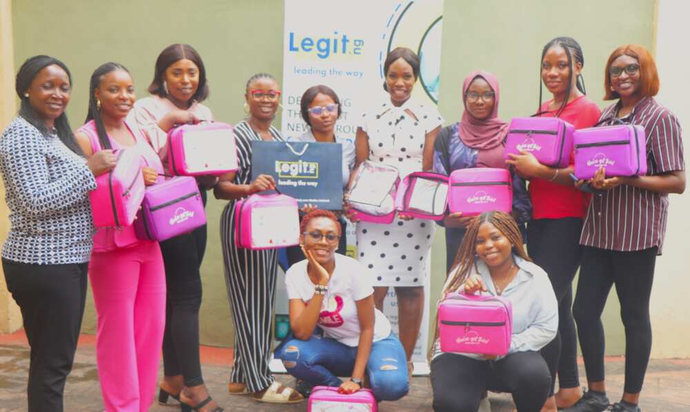 End Period Poverty Legitng Donates Menstrual Kits Through Bridge D