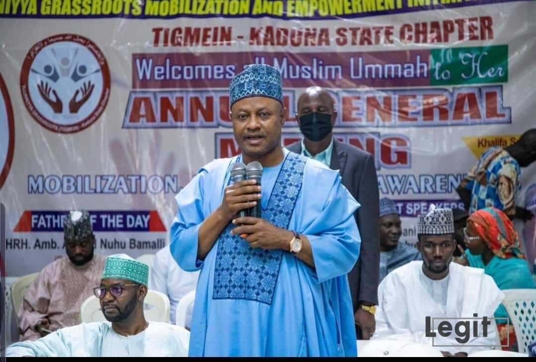 Breaking Tijjaniyya Sect Endorses Kaduna Apc Governorship Candidate