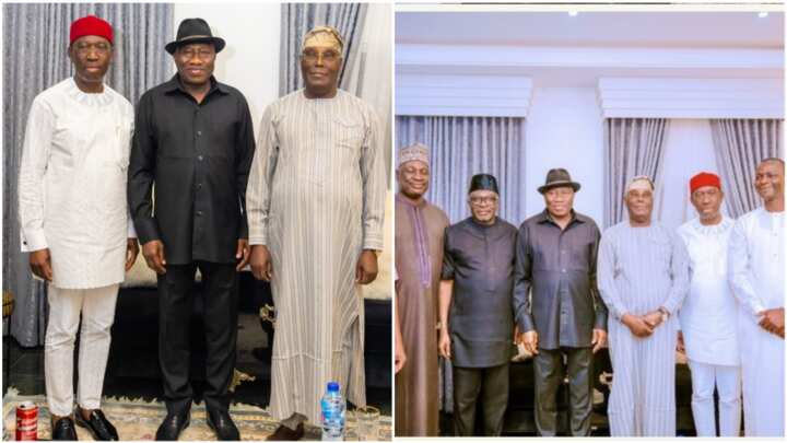 Atiku Meets Jonathan Behind Close Door A Step To Settle Rift With Wike