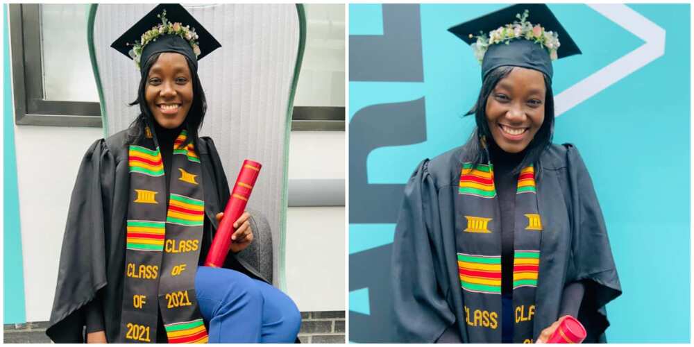 Nigerian Lady Bags First Class And Two Qualifications From Two London