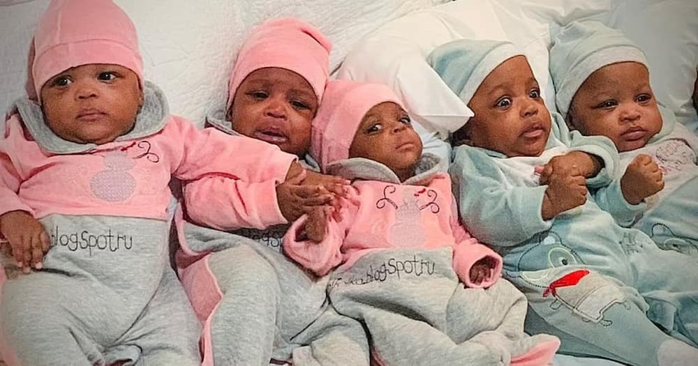 Woman Who Gave Birth To Nonuplets Shows Their Faces For First Time As