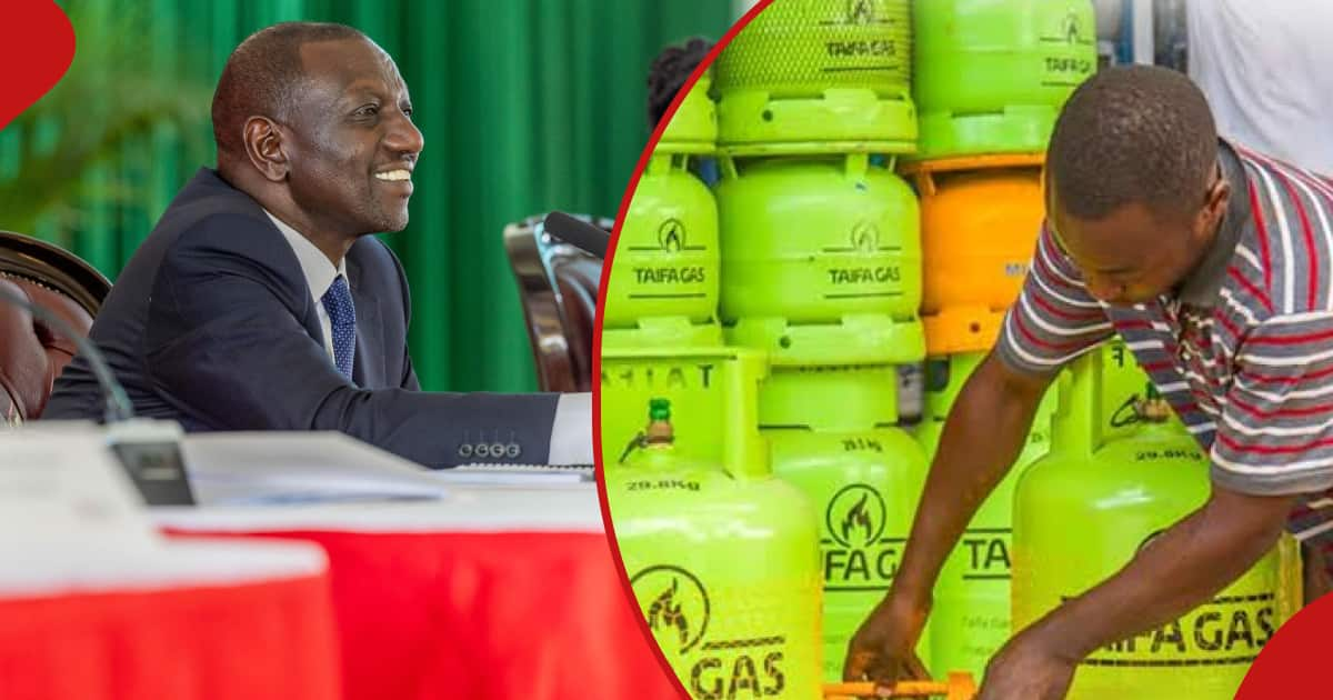 Kenyans Revisit William Rutos Promise Of Cheap Cooking Gas 6kg