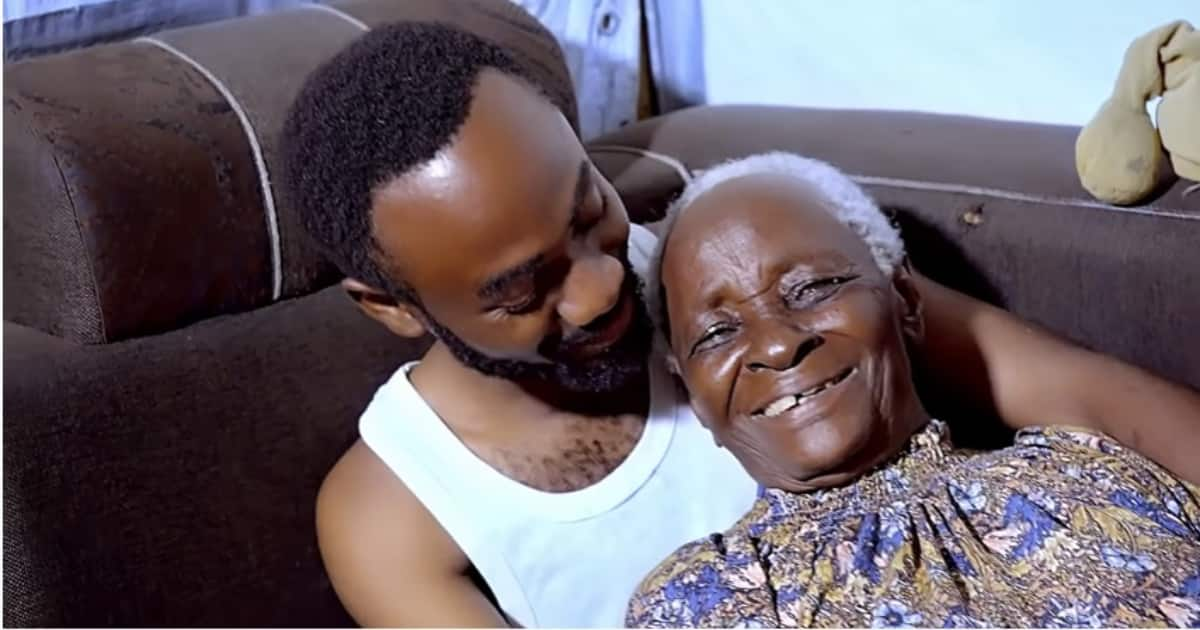 7 Booed Up Photos Of 25 Year Old Man With His 85 Year Old Lover