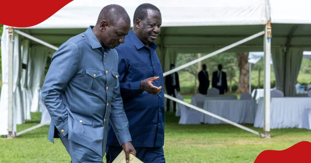 William Ruto Speaks After Meeting Raila Over His Au Bid We Pray It