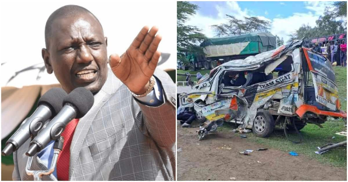 William Ruto Mourns Students Killed In Naivasha Accident Directs